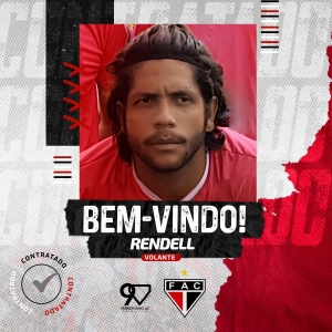 Meio-campista Rendell acerta contrato com o Ferroviário